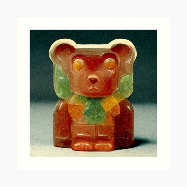 "1960s Gummy Lion" Art Print for Sale by Judge-Hatchet | Redbubble