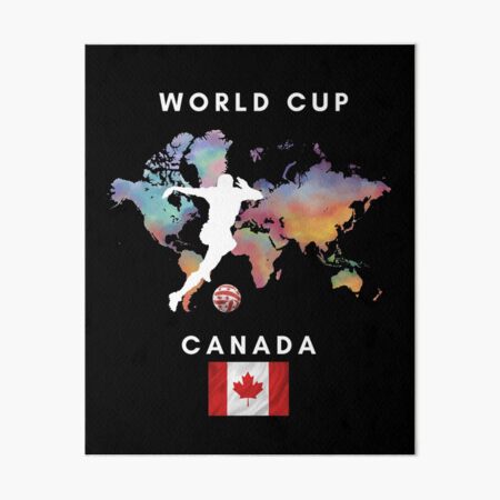 "World Cup Classic T-Shirt - World Map Design" Art Board Print for Sale ...