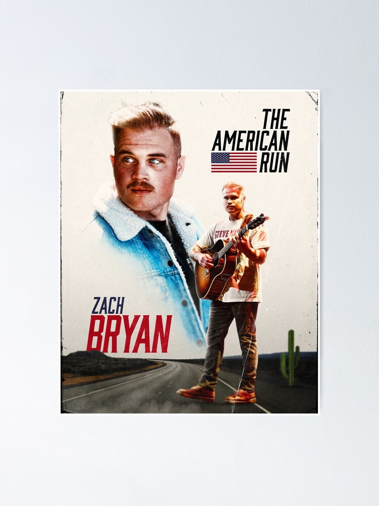 "the american run" Poster for Sale by sennalatiff1 | Redbubble
