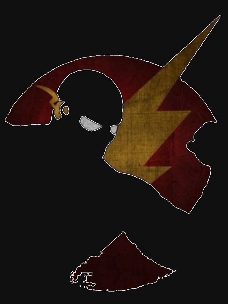 "Vintage Flash silhouette and logo " T-shirt for Sale by TimotMiddle ...