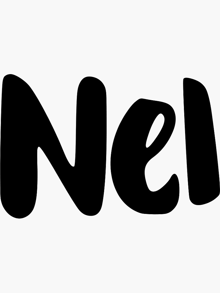 "NEL" Sticker by FTML | Redbubble