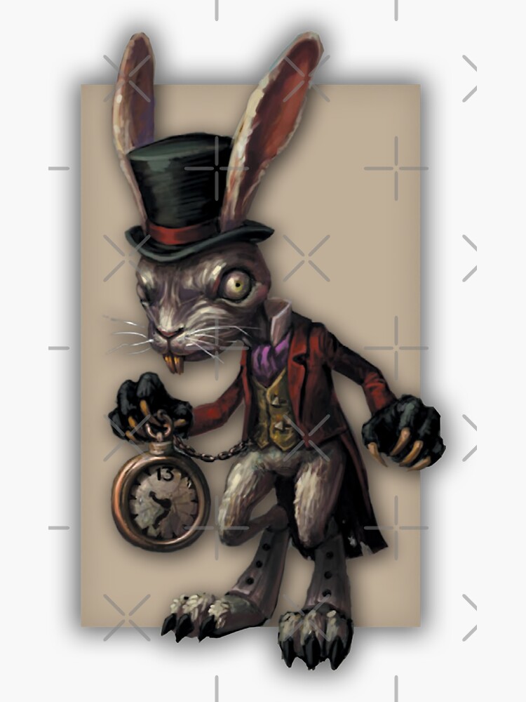 "Alice Madness Returns: White Rabbit" Sticker for Sale by northernlit ...