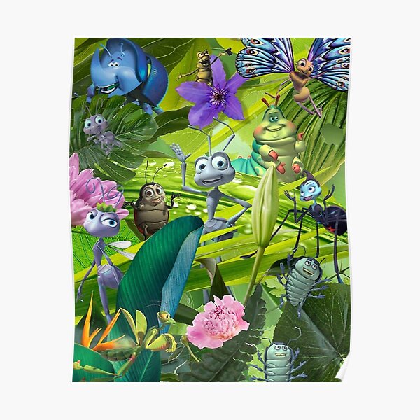"A Bugs Life Poster" Poster for Sale by perkinsjames | Redbubble