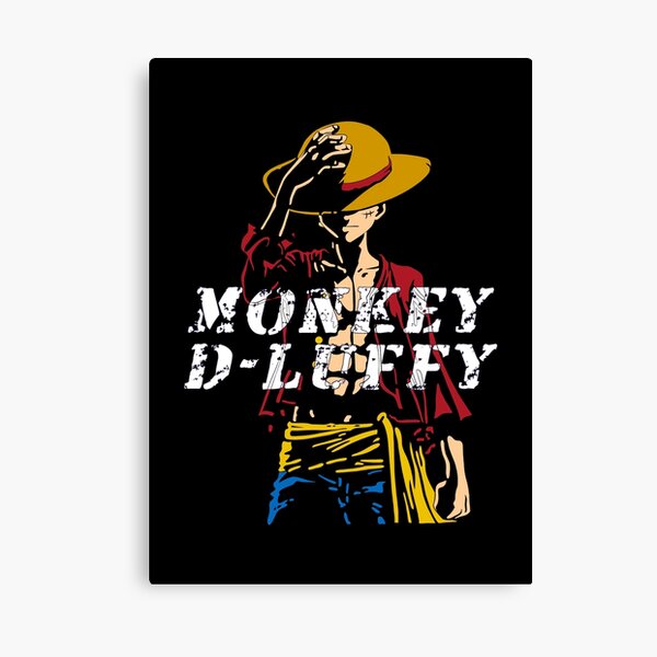 "Monkey D Luffy One Piece Color" Canvas Print for Sale by Artsbykk ...