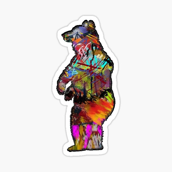 "Walking Tall" Sticker for Sale by NINUNO | Redbubble