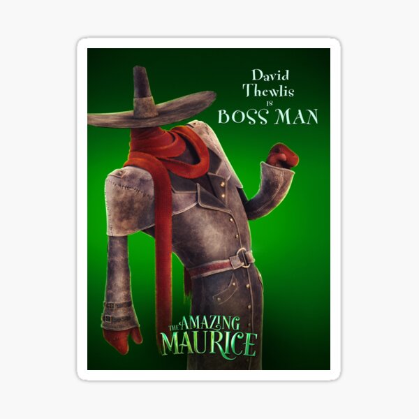 "Boss Man" Sticker for Sale by SamanthaRich33 | Redbubble