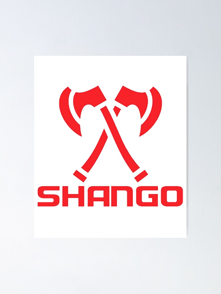 "Shango Orishas Yoruba Santeria" Poster for Sale by DaveLynche | Redbubble