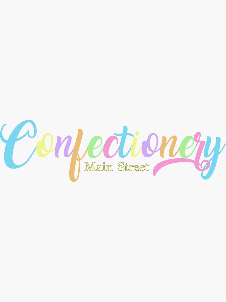 "Confectionery" Sticker by mariahmilller | Redbubble