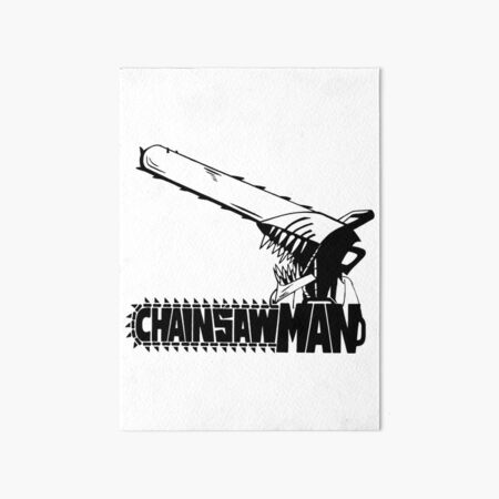 "Chainsaw Man logo" Art Board Print for Sale by JulieJohnson99 | Redbubble
