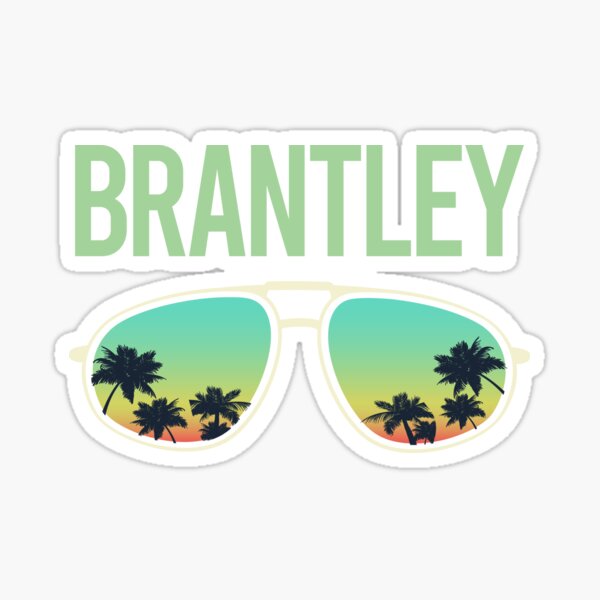 "Cool Glasses Brantley" Sticker for Sale by WilliamGay320 | Redbubble
