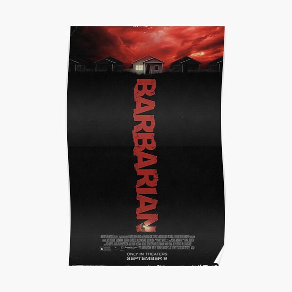 "Barbarian Movie" Poster for Sale by joesterjoseph | Redbubble