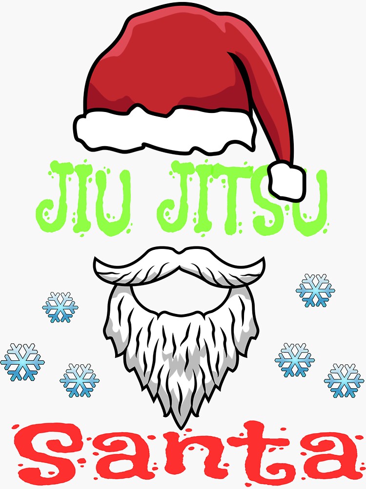 "Jiu Jitsu Lazy Christmas Costume - Jiu Jitsu Santa! Funny Jiu Jitsu ...