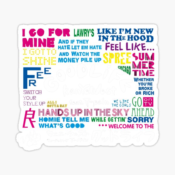 "Good Life" Sticker for Sale by BertholdWilhelm | Redbubble