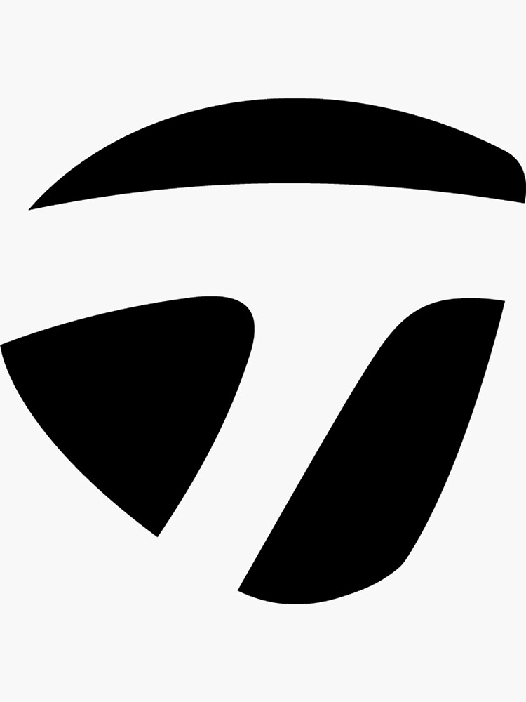 "black taylormade logo" Sticker for Sale by endrujansen | Redbubble