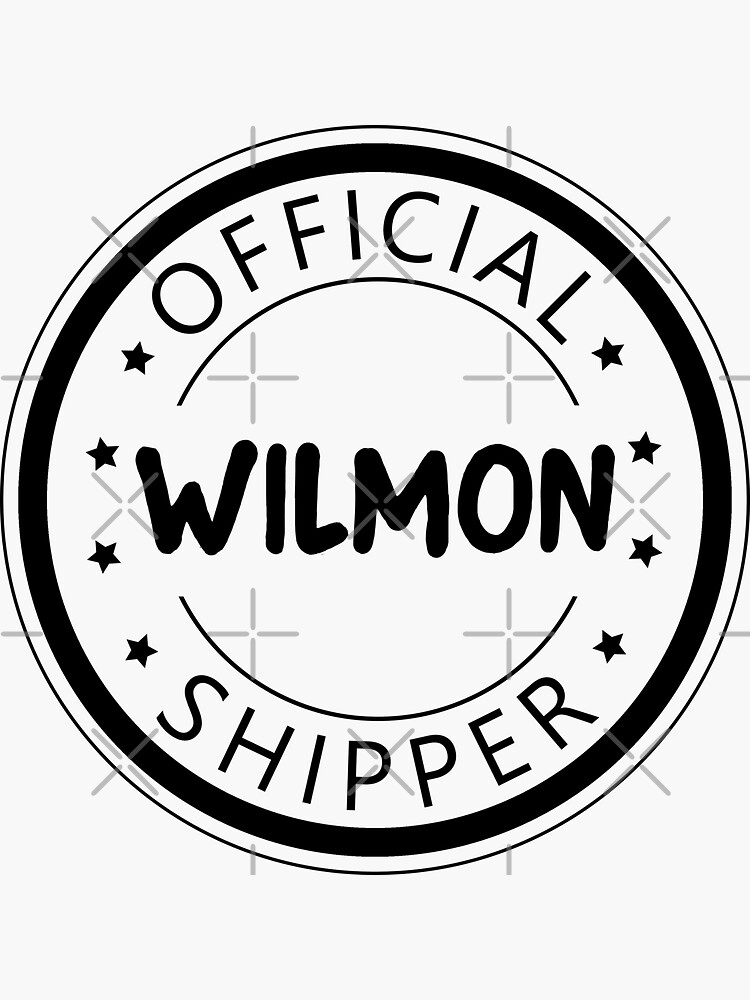 "wilmon shipper" Sticker for Sale by PaulaPatata | Redbubble