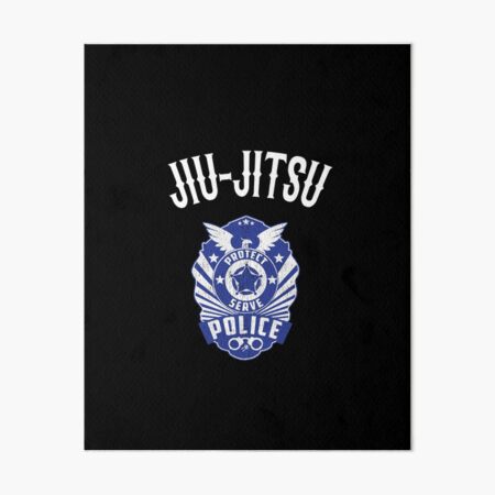 "Police Officer's Jiu-Jitsu Design First Responders - USA Flag Jiu ...
