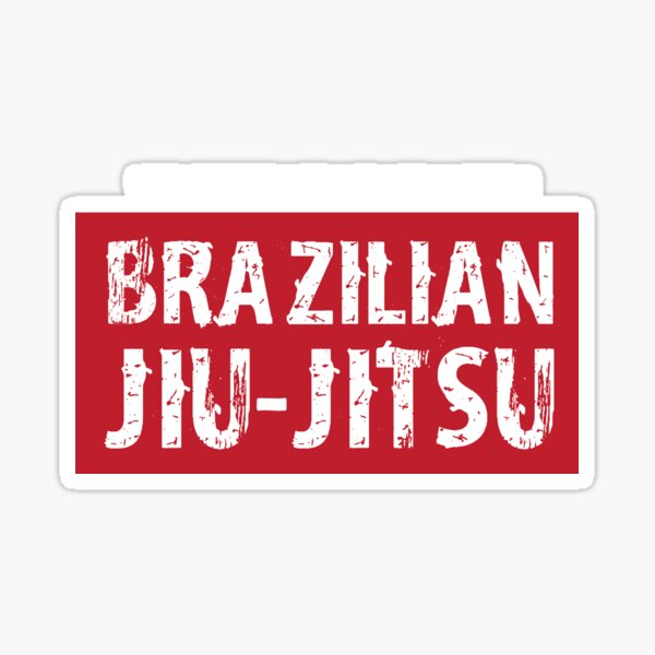 "Brazilian Jiu Jitsu Distressed Classic Letters BJJ! Jiu Jitsu Design ...