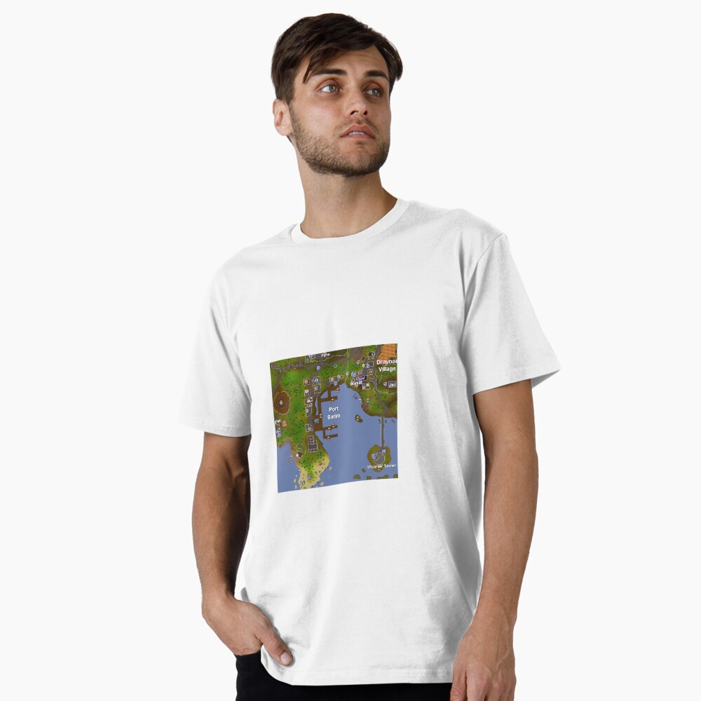 "Port Sarim Map - Runescape" Sticker for Sale by EnjoyMyDesigns | Redbubble