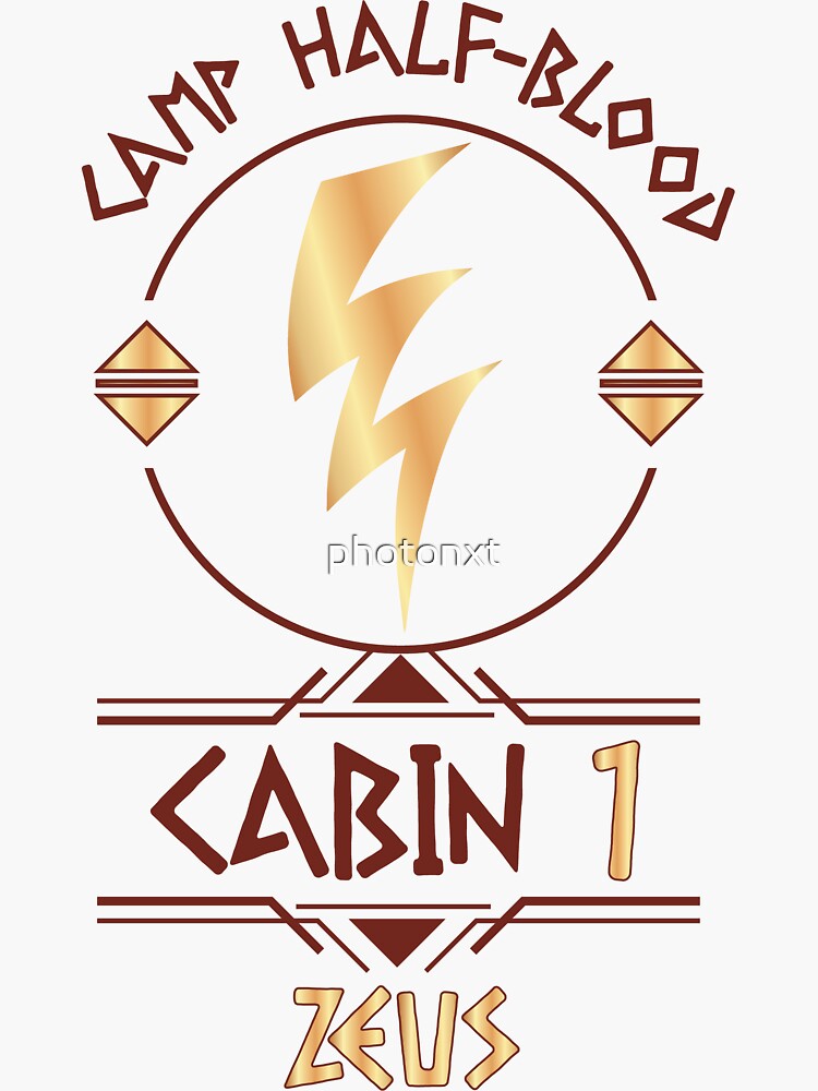 "Cabin #1 in Camp Half Blood, Child of Zeus – Percy Jackson inspired ...