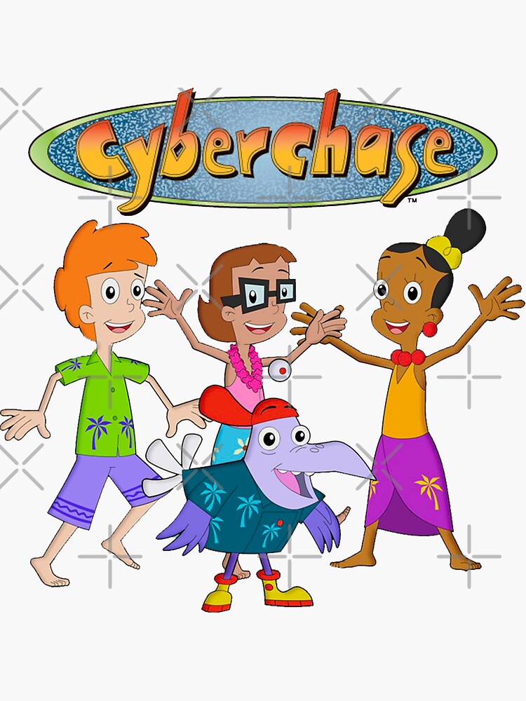 "Family Cyberchase, Squad Cyberchase" Sticker for Sale by Blanrone ...