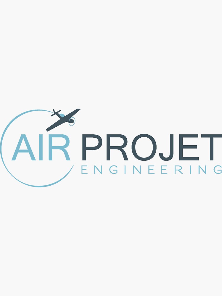 "AIR PROJECT Logo CMYK" Sticker for Sale by Alice-Stockner | Redbubble