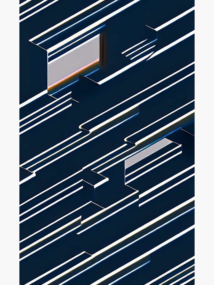 "navy blue diagonal lines pattern" Sticker for Sale by joliWook | Redbubble