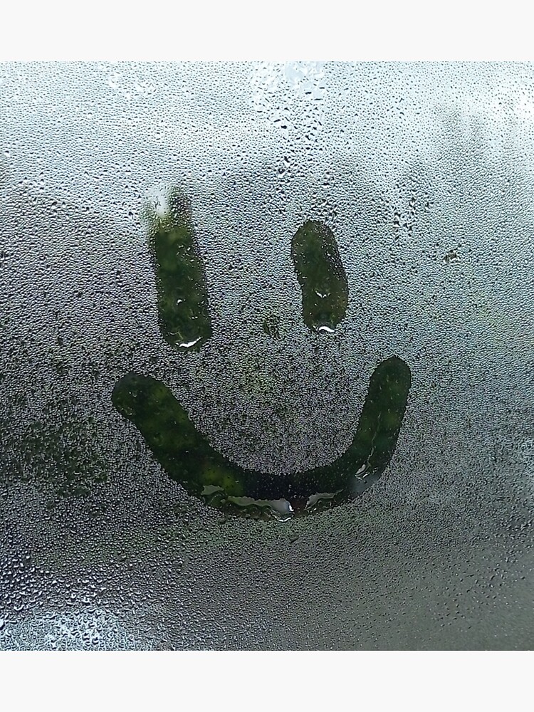 "Smiley face on mist" Sticker for Sale by intingveigar | Redbubble