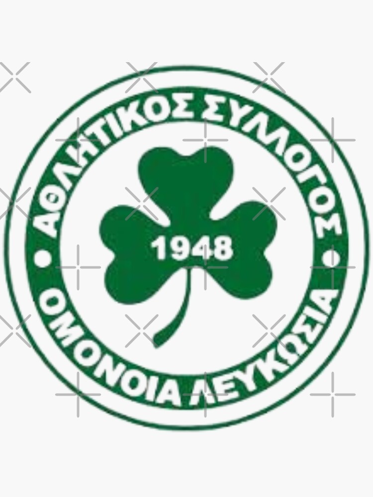"Omonia Nicosia" Sticker for Sale by Sweets-art | Redbubble