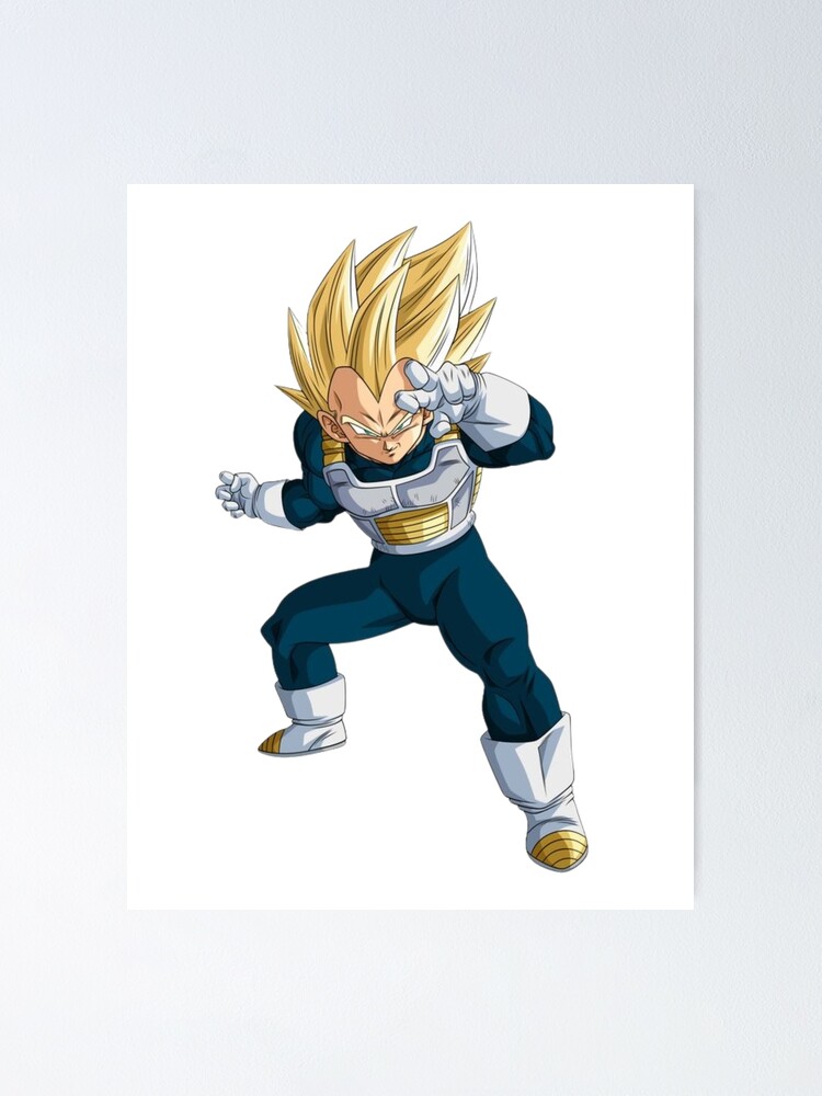 "dragon ball vegeta super " Poster for Sale by BORHIM-ART | Redbubble