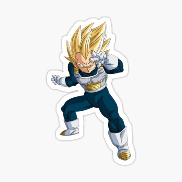 "dragon ball vegeta super " Sticker for Sale by BORHIM-ART | Redbubble