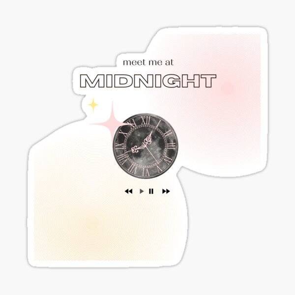 "midnights" Sticker for Sale by cottagecorococo | Redbubble
