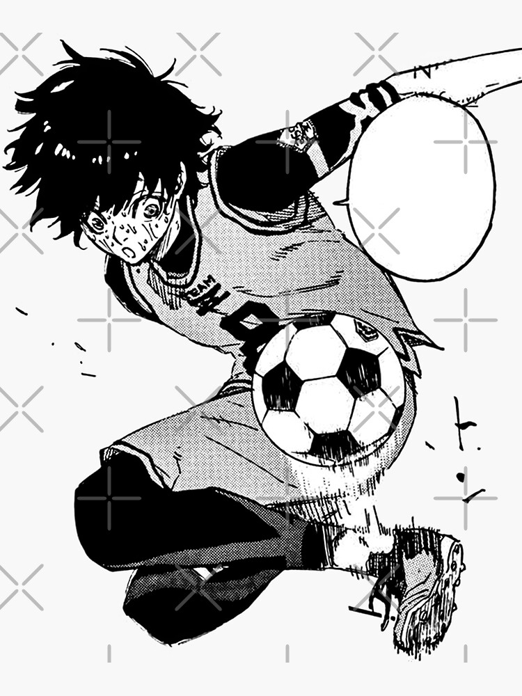 "blue lock" Sticker for Sale by MohamedATouil | Redbubble