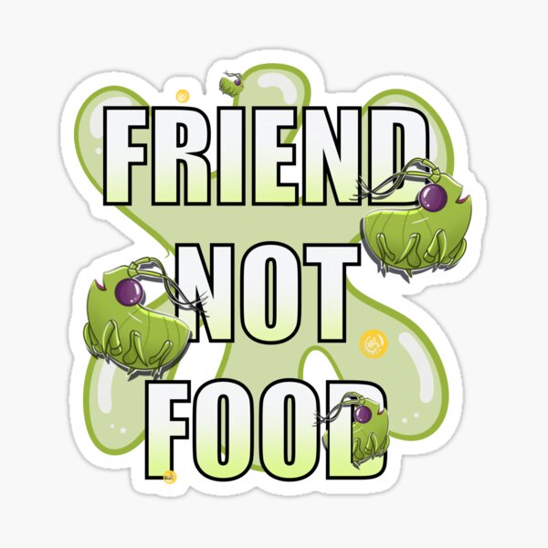"Grounded inspired Aphid Friend not food " Sticker for Sale by ...