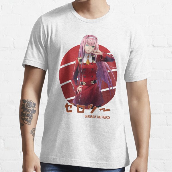 Zero Two Darling In The Franxx Circle Design T Shirt For Sale By