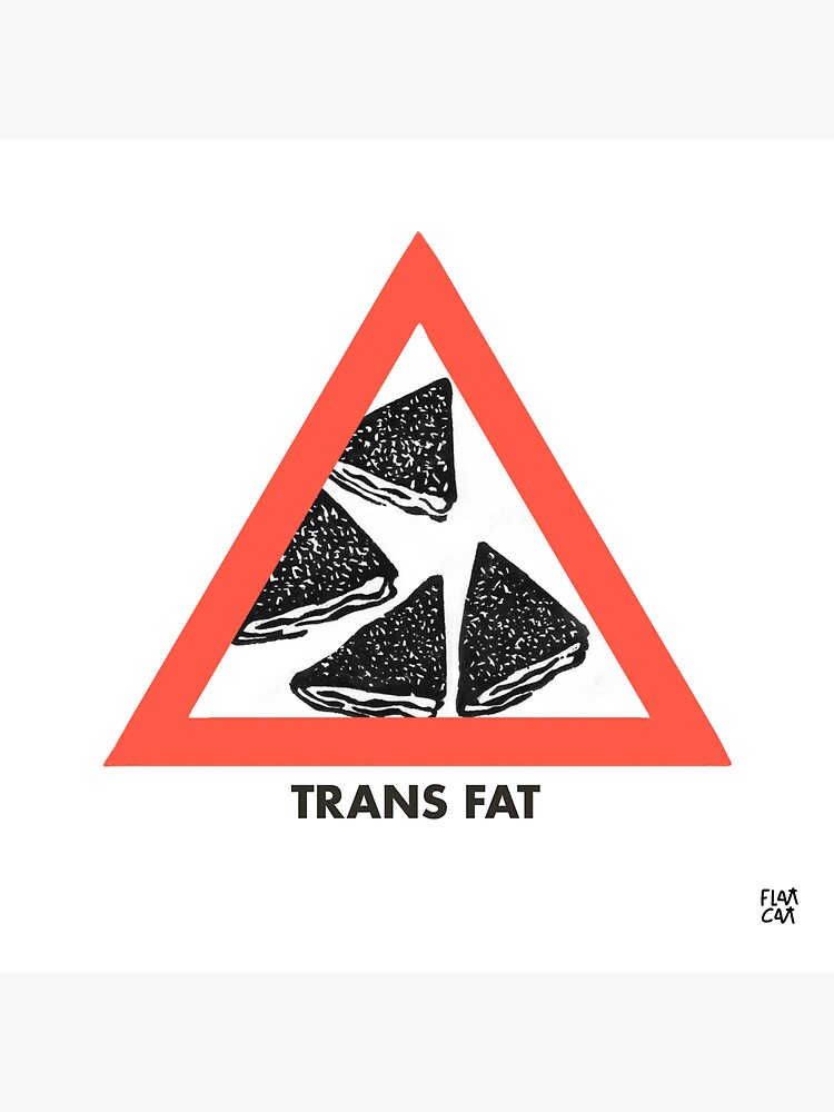 "Great Traffic Signs - Trans Fat" Sticker for Sale by TheFlatCat ...