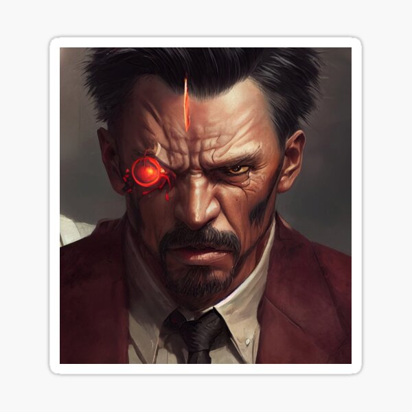 "angry man" Sticker for Sale by SeyliiShop | Redbubble