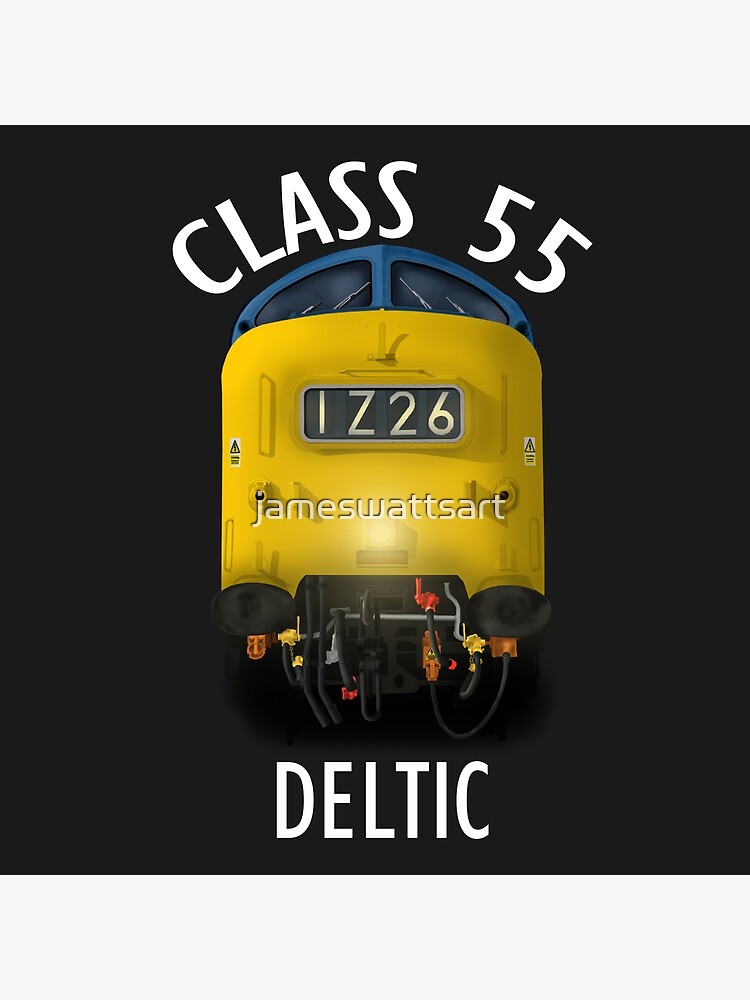 "Class 55 Napier Deltic" Poster for Sale by jameswattsart | Redbubble