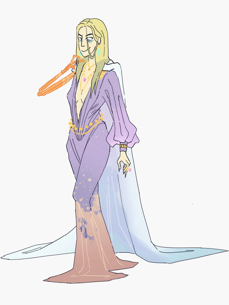 "Ianthe Tridentarius " Sticker for Sale by Cannedsoupcat | Redbubble