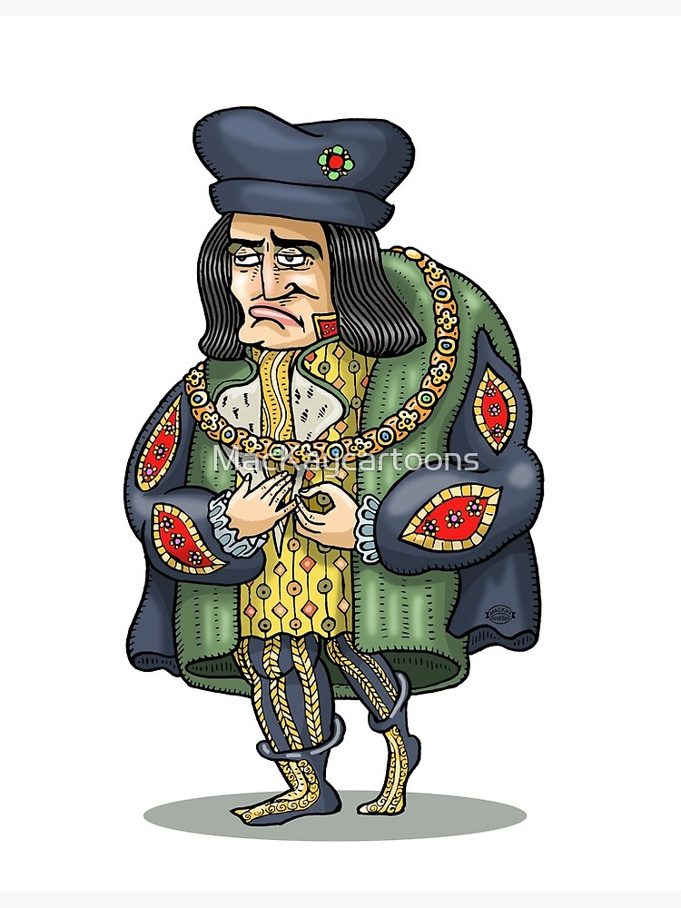 "King Richard III" Poster for Sale by MacKaycartoons | Redbubble
