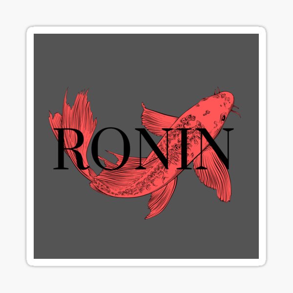 "Ronin" Sticker for Sale by Mr-Polar-Bear | Redbubble
