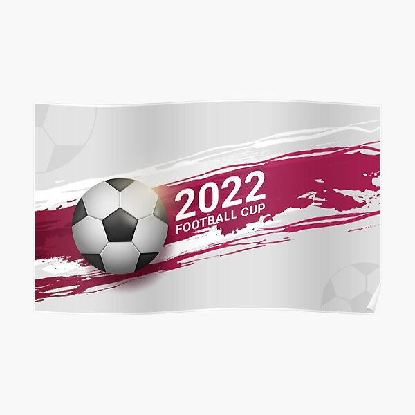 "CDM WORLD CUP FOOTBALL CUP 2022 QATAR" Poster for Sale by Abouzdesign ...