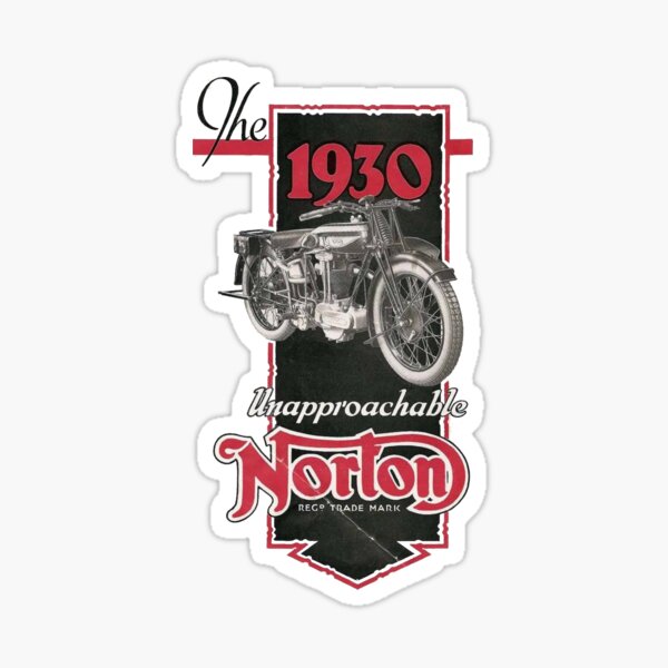 Norton Motorcycle Stickers | Redbubble
