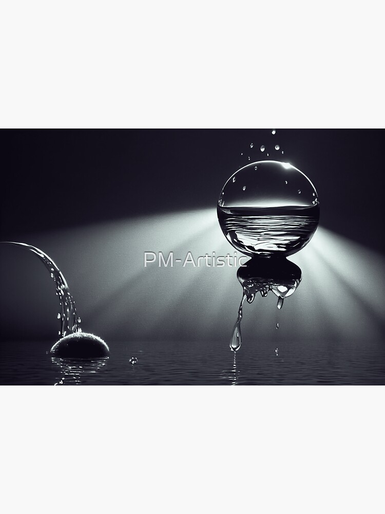 "Water Orb" Sticker for Sale by PM-Artistic | Redbubble