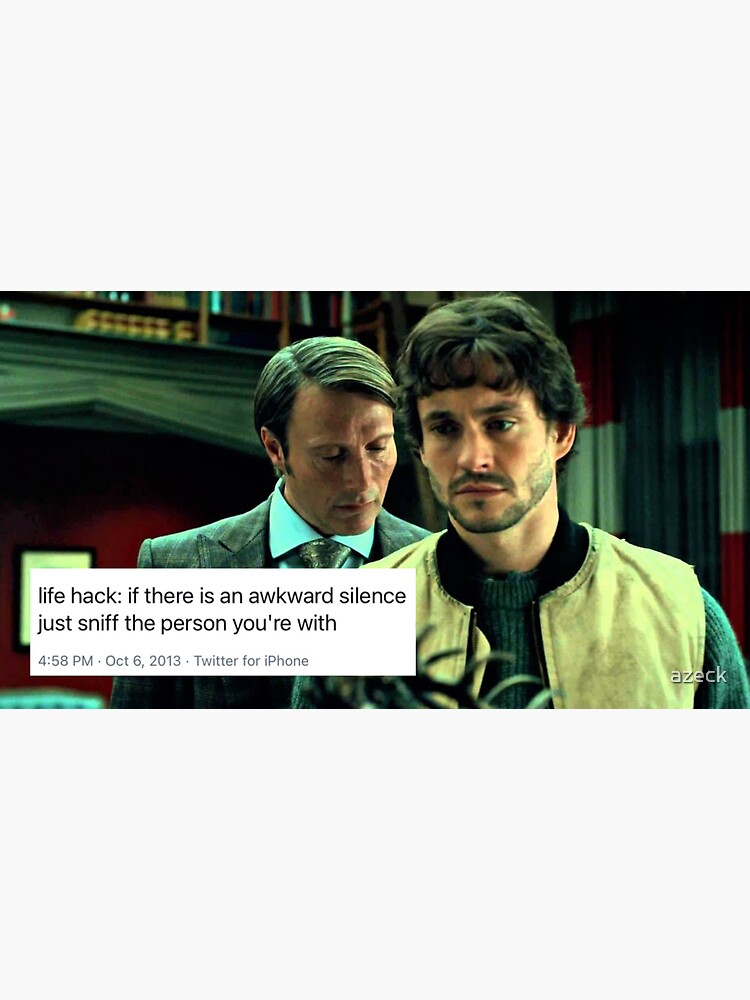 "Hannibal Meme" Sticker for Sale by azeck | Redbubble