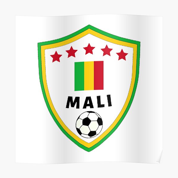 "Mali Football Team" Poster for Sale by Footballunite | Redbubble
