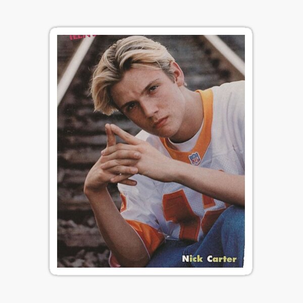 "Nick Carter - Album" Sticker for Sale by Dorothyfd | Redbubble