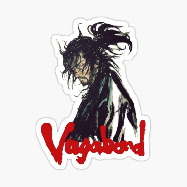 "Miyamoto Musashi VAGABOND " Sticker for Sale by renvtoleite | Redbubble
