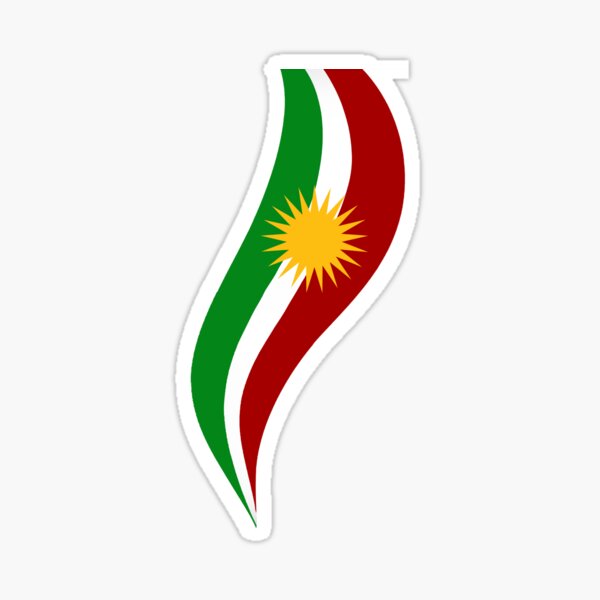 "KURDISTAN Flag" Sticker for Sale by KurdishShops | Redbubble