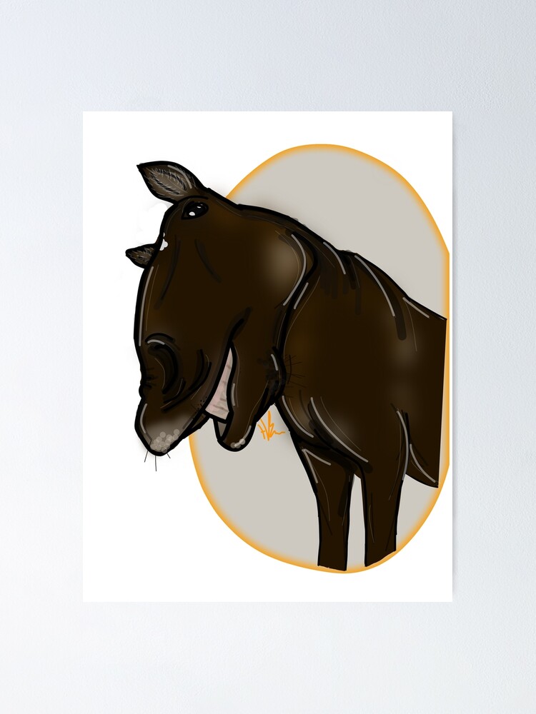 "Cheeky Chappy 2" Poster for Sale by Misspookz | Redbubble