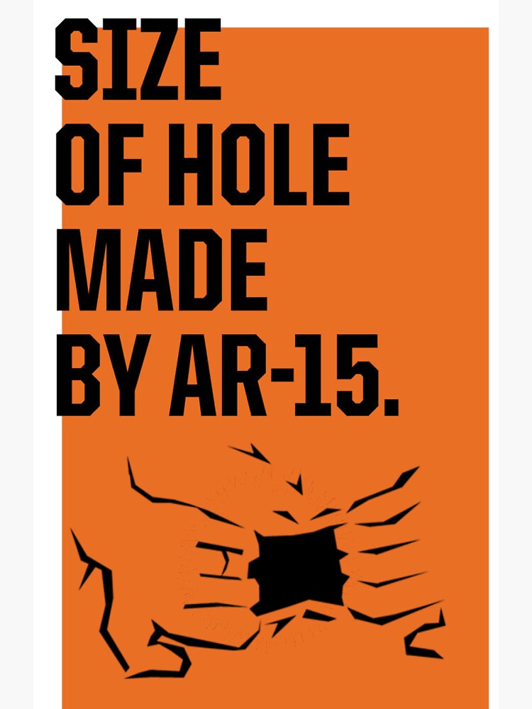 "AR-15 meme" Sticker for Sale by CrazyMadInsano | Redbubble